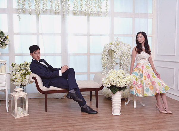 Foto Prewedding di Studio - MORPHOSA | Photography Solutions